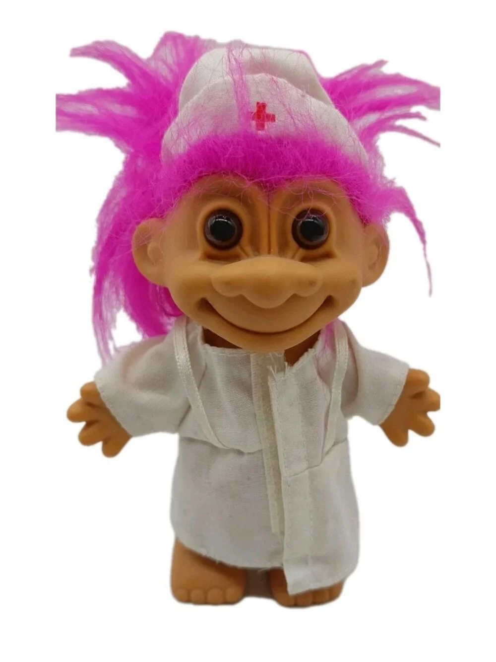 Russ | Toys | Russ Nurse Troll Doll Pink Hair Incomplete Outfit 4 Read ...